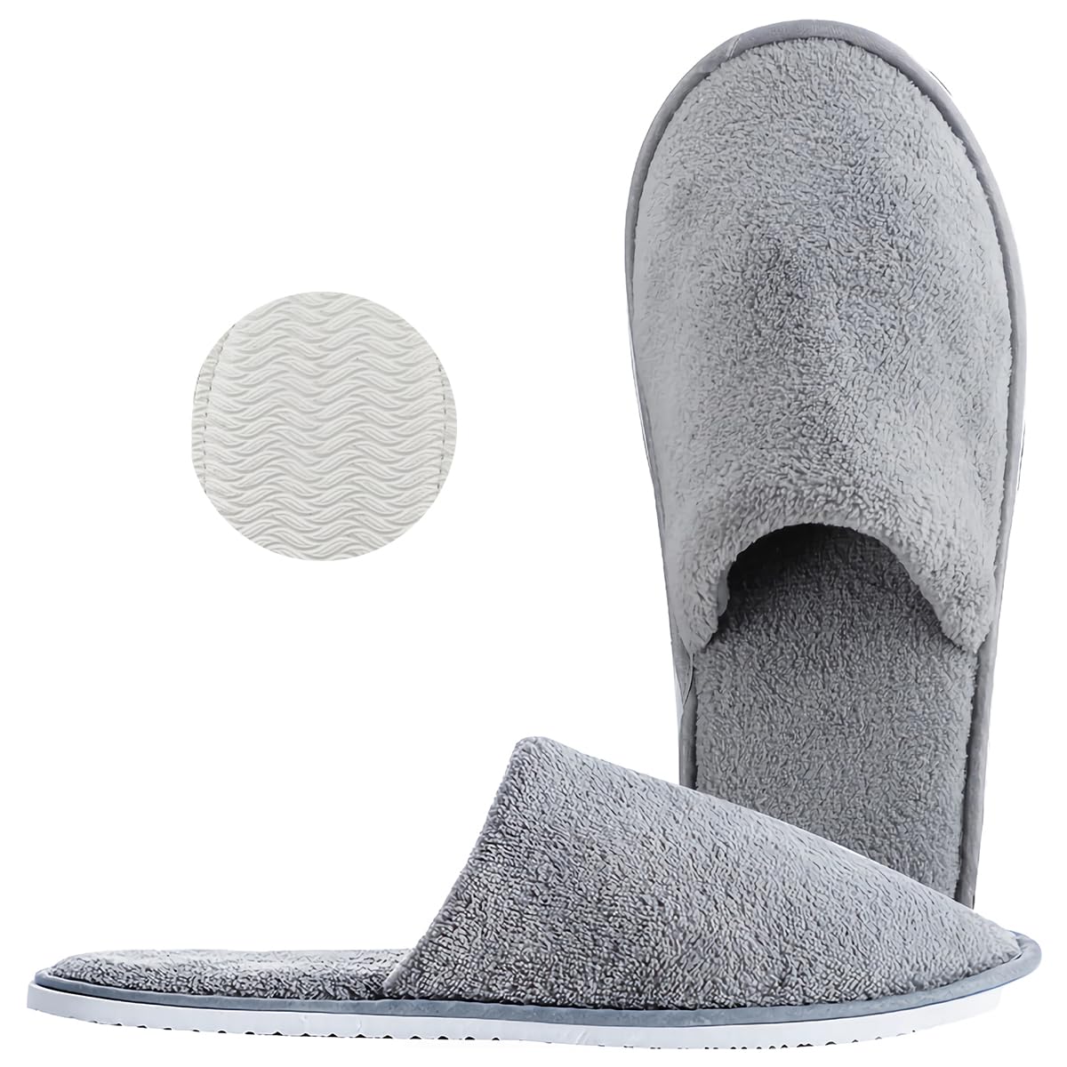 XXLKVSK Hotel Slippers Portable Travel Slippers Spa Slippers Reusable ...