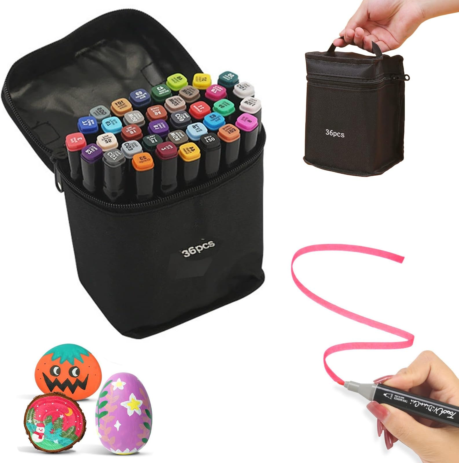 Colouring Markers Alcohol Markers - 80 Colors Dual Tp Tombow Colored ...