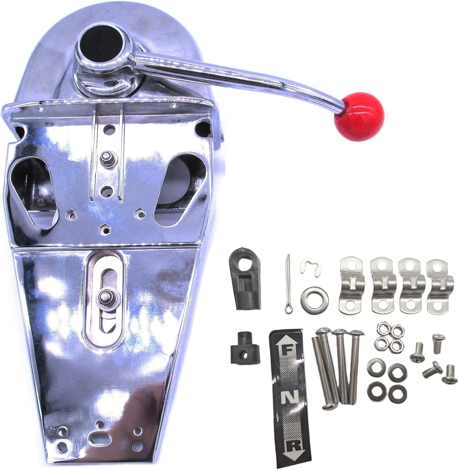 SouthMarine Top Mount Control Marine Boat Single Lever Handle Engine ...