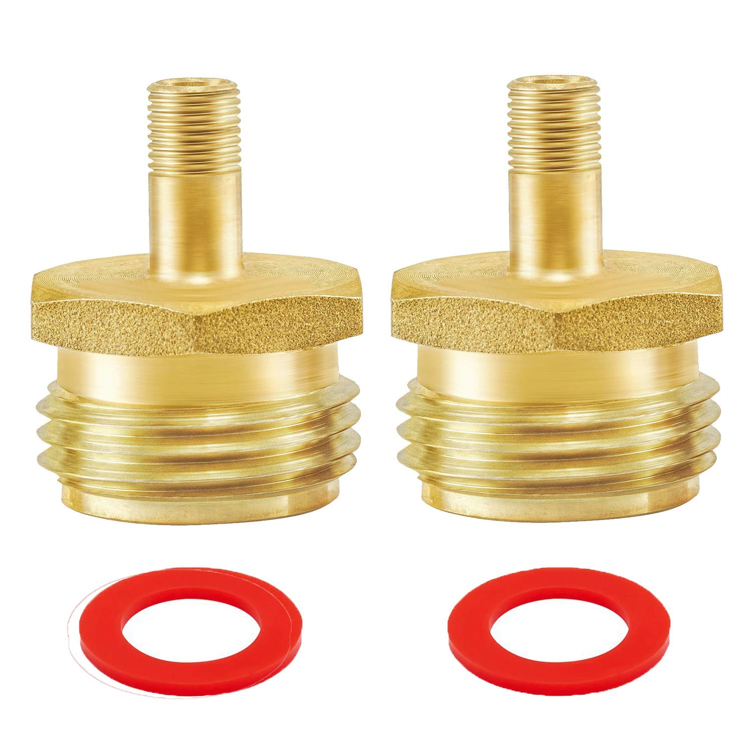 Snapklik.com : 2 Pack Lead-Free Brass Blow Out Plug,Schrader Valve To 3 ...