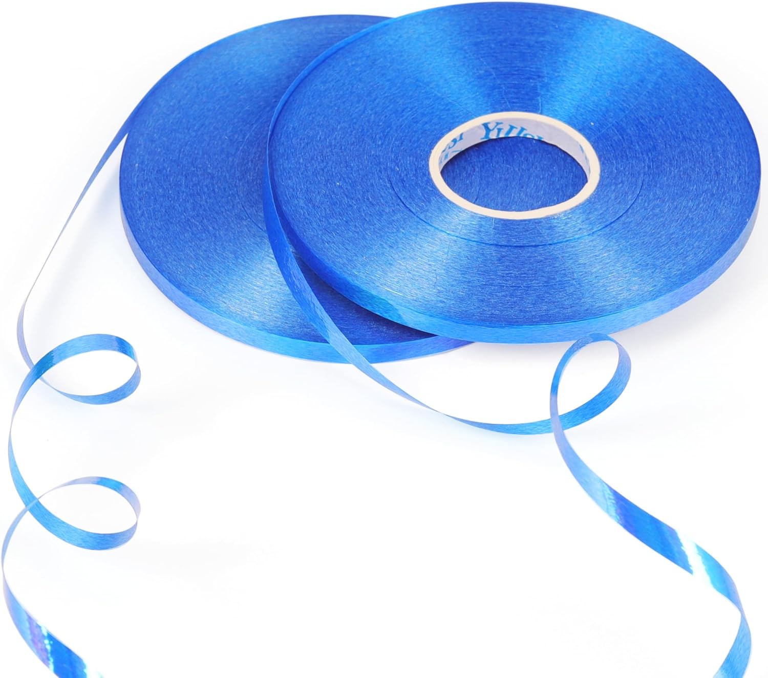 50m x 2 Blue Ribbon for Balloon & Gift Wrapping, Curling String for ...