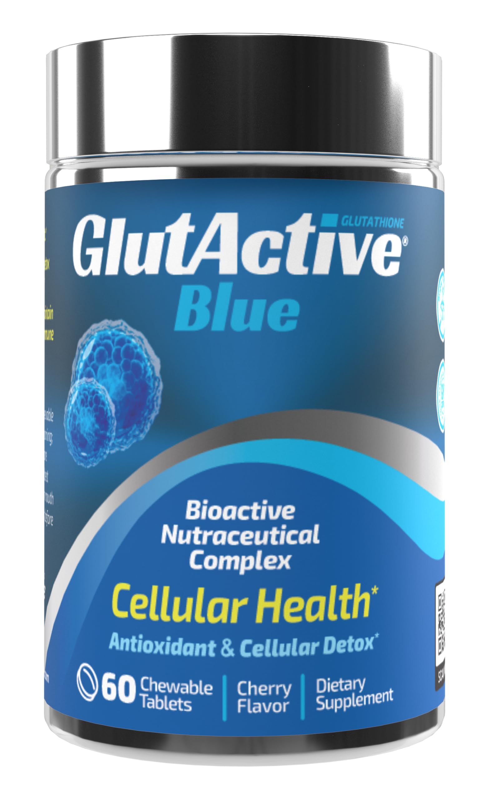 Amazon.com: GlutActive Azul 800mg | Glutatión | Antioxidante, Aumenta ...