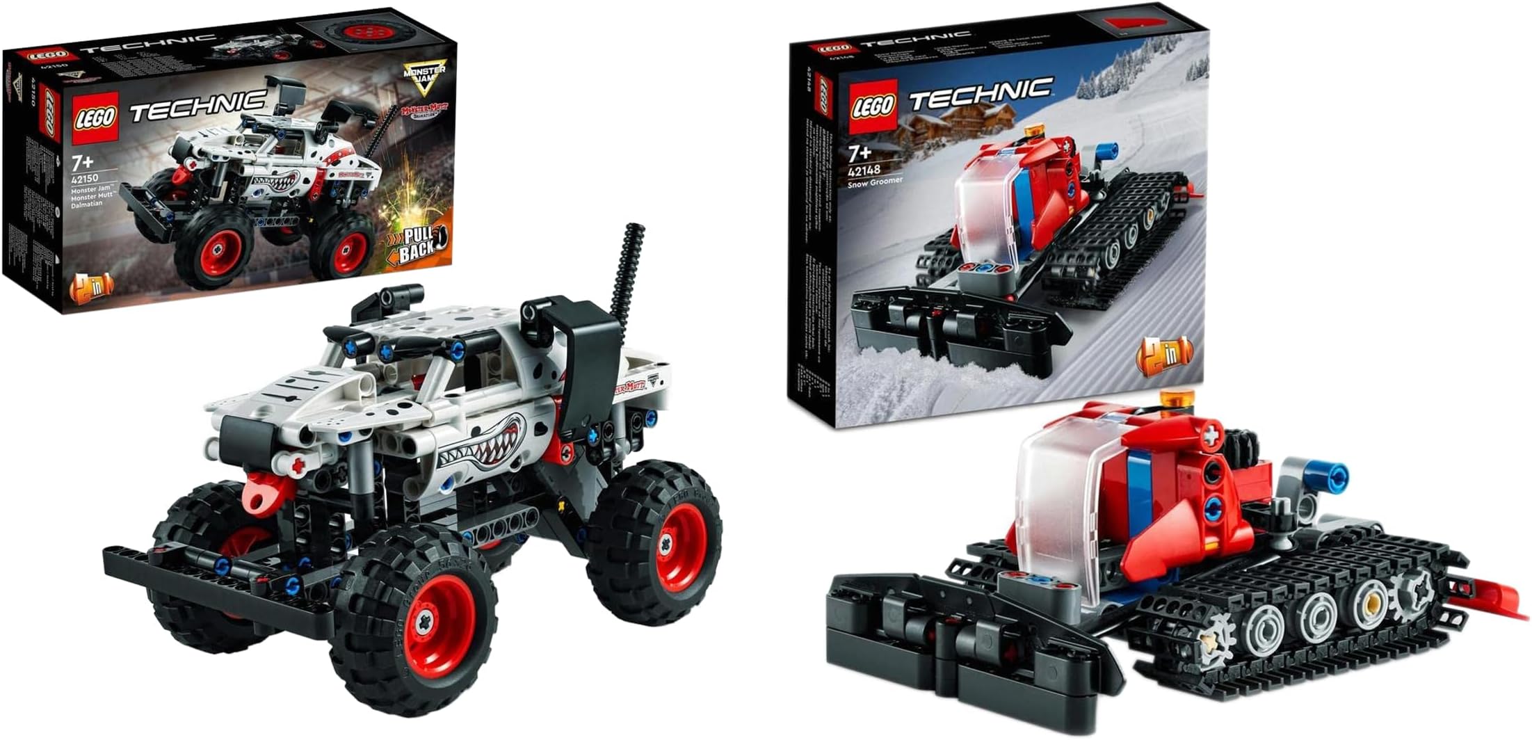 LEGO Technic Monster Jam Monster Mutt Dalmatian 42150 Building Toy Set ...