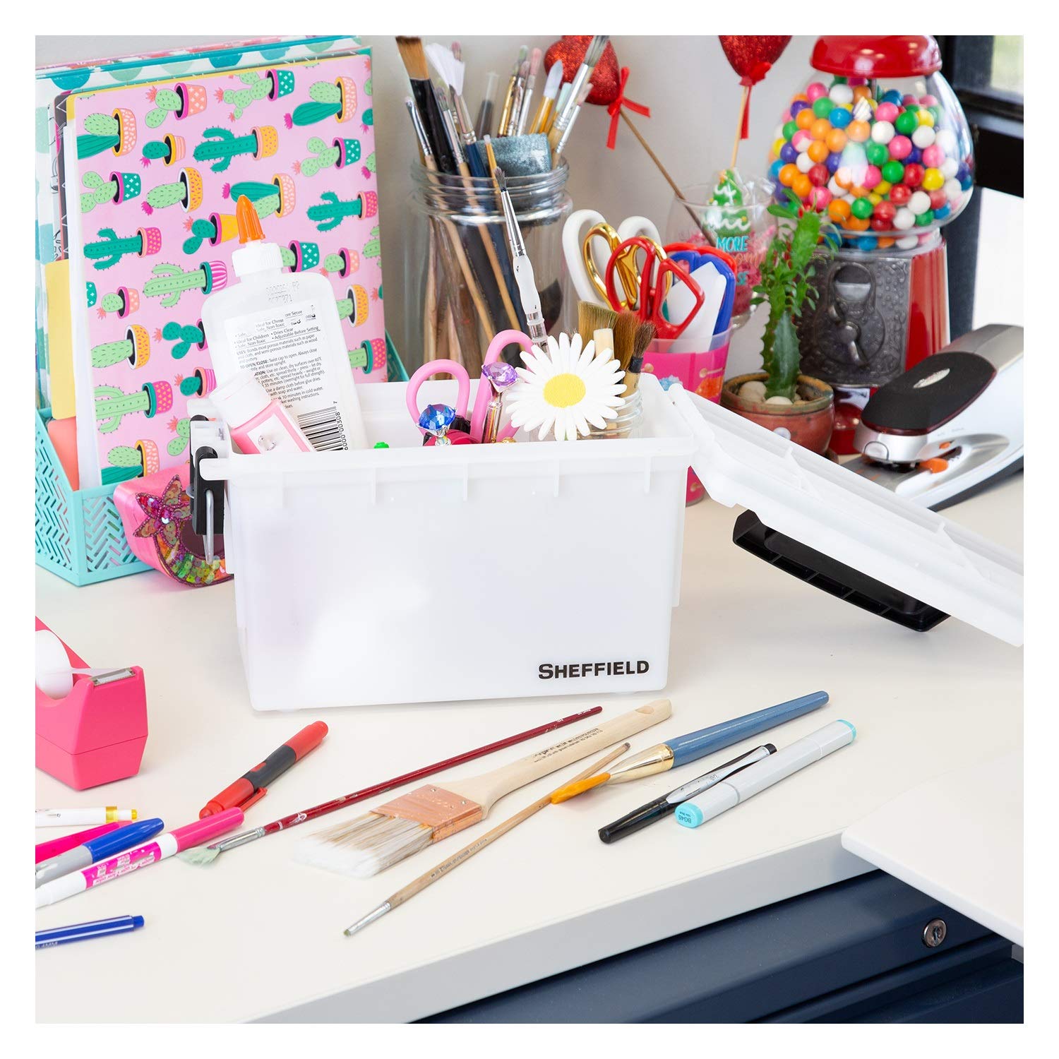 Sheffield 12634 Field Box, Pistol, Rifle, or Shotgun Ammo Storage Box ...