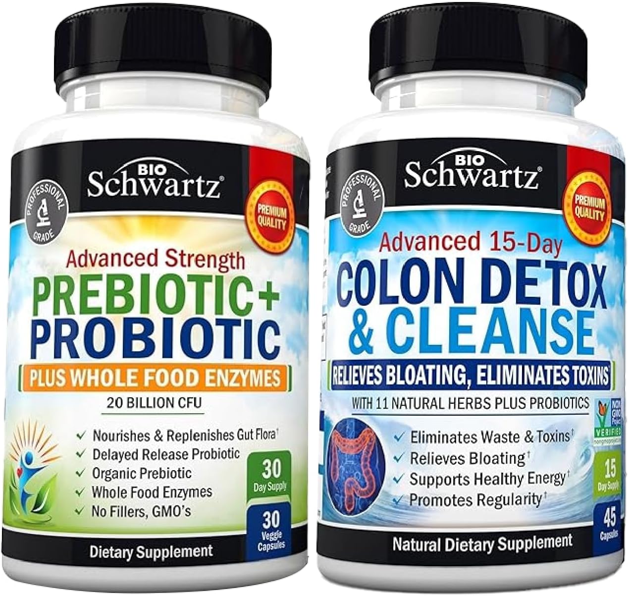 Amazon.com: Advanced Strength Pre and Probiotics Supplement with ...