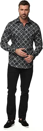 Amazon.com: Robert Graham Men's Buena Vista Long Sleeve Woven Button ...