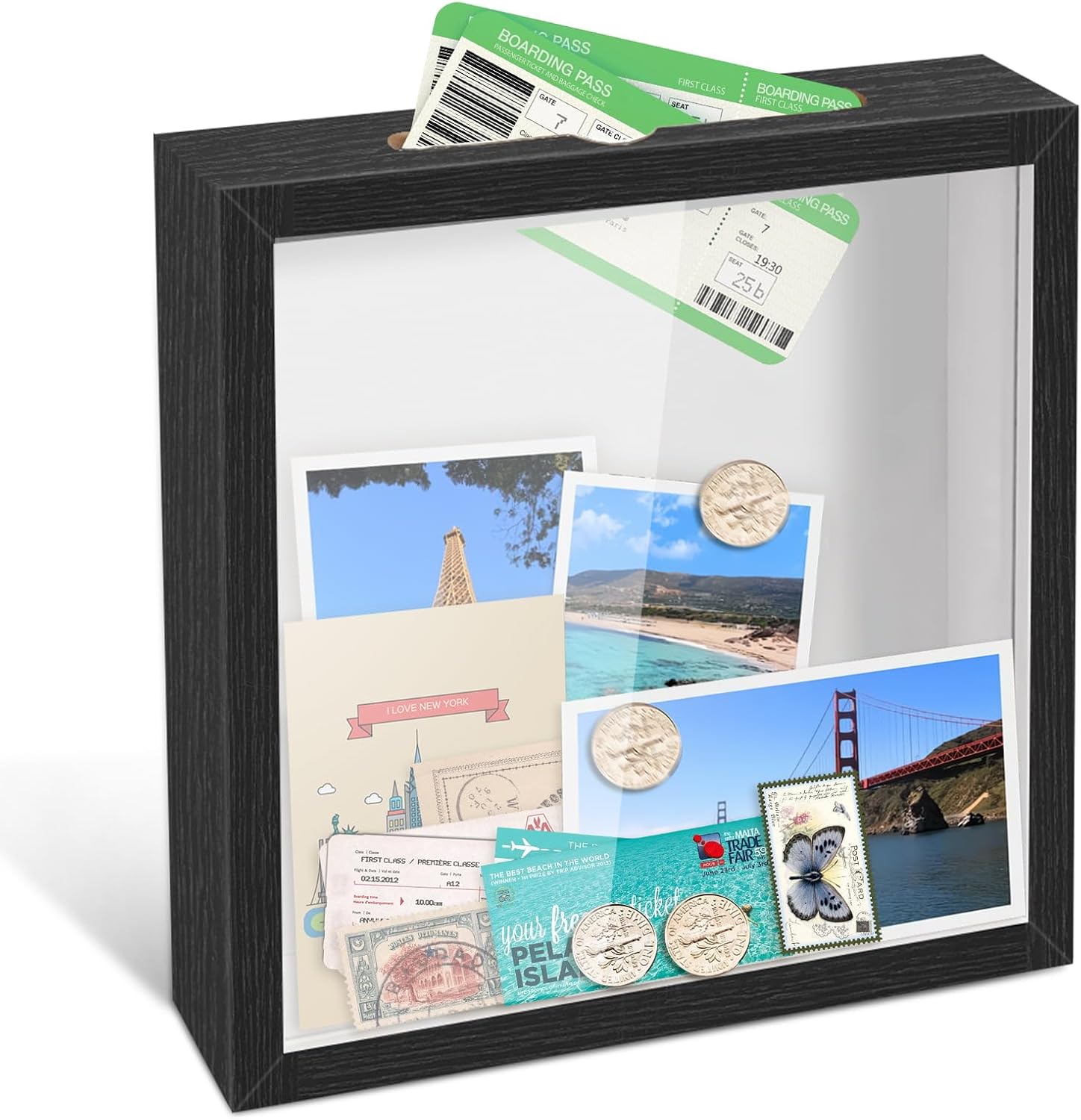 Amazon.com - Shadow Box for Adventure Memory 12x12, 1.2in Deep Capacity ...