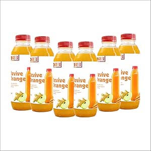 Revive Orange Natural Juice| Made With Organic Ingredients| Pack Of 6 ...