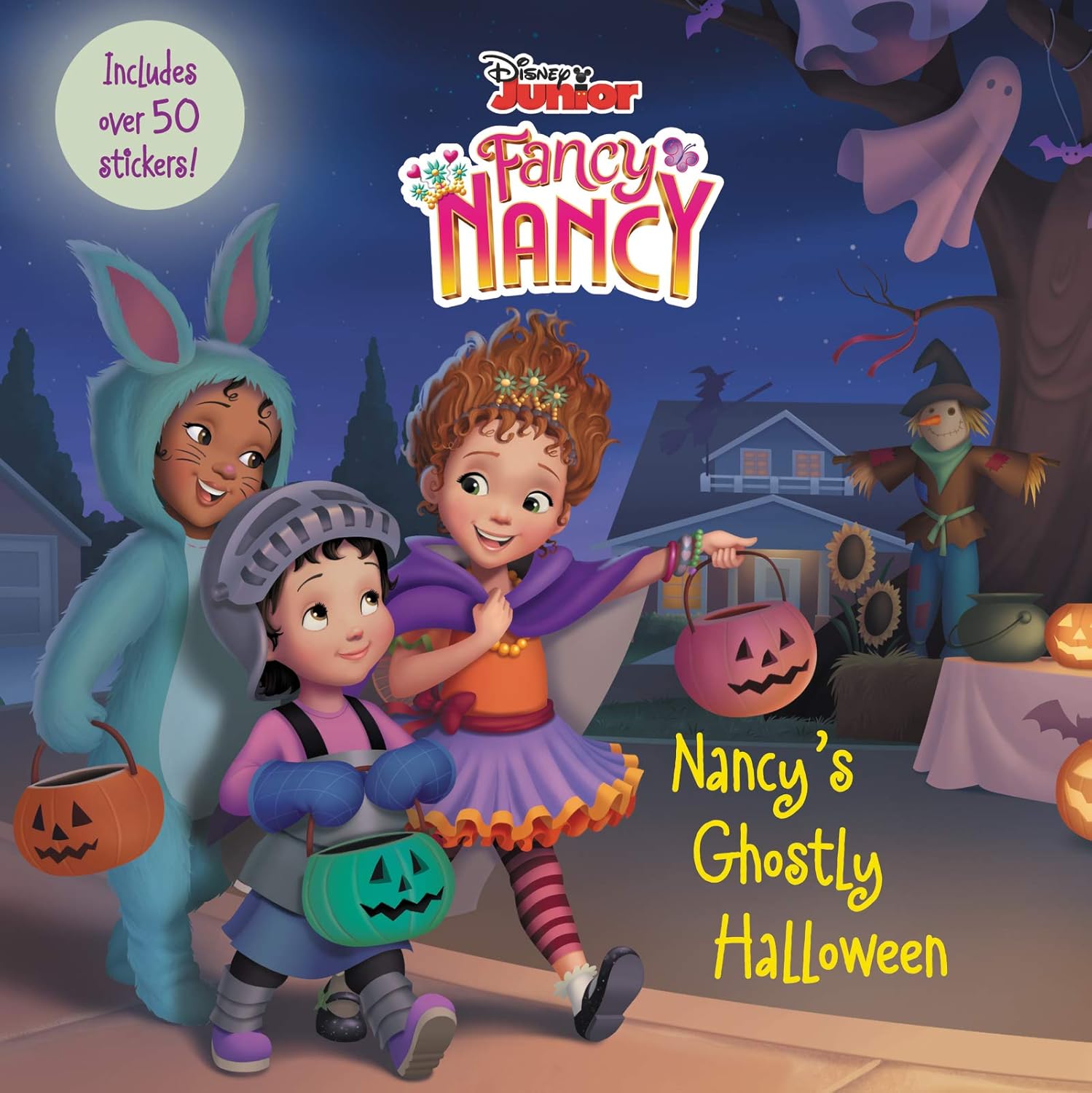 Disney Junior Fancy Nancy: Nancy's Ghostly Halloween: Includes Over 50 ...