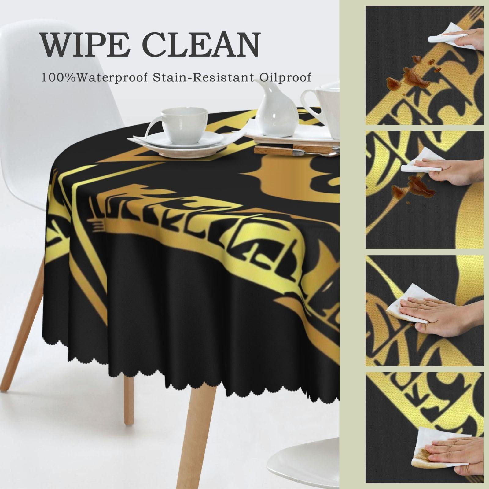 Masonic Table Decorations Masonic Party Decorations | Black White