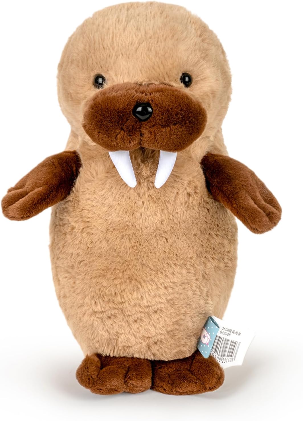 Amazon.com: Adorlynetty Stuffed Animal Cute Walrus Plush Pillow 13.7 ...