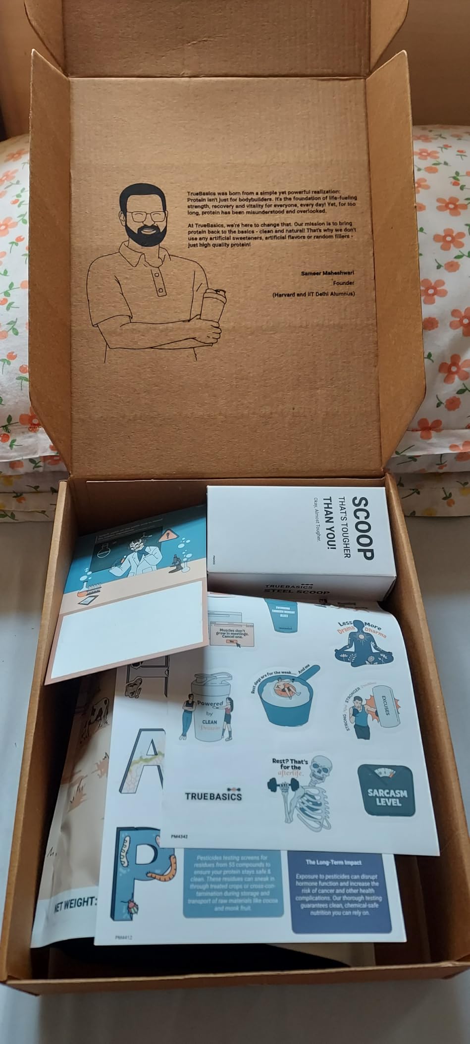 TrueBasics Clean Raw Whey Protein Concentrate Powder (Unflavoured, 1kg ...