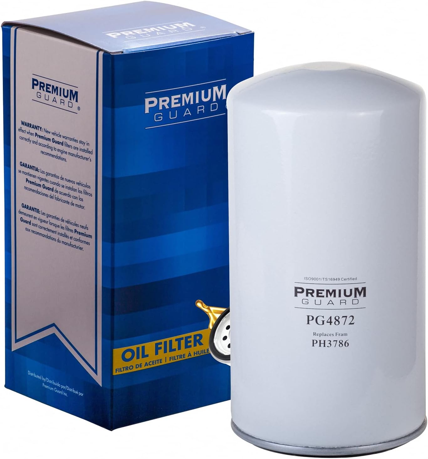 Amazon.com: Premium Guard PG4872 Oil Filter : Automotive