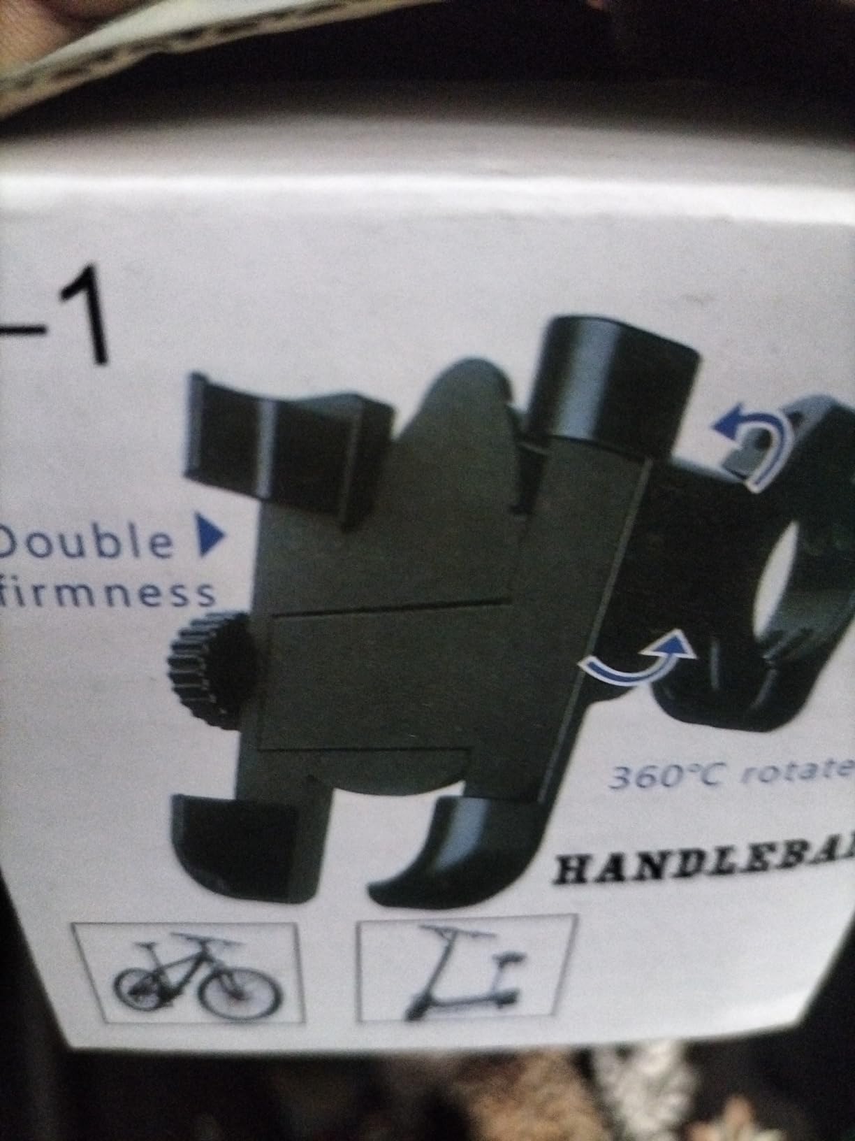 pora's Universal Metal Bike Phone Holder/Activa/SCOOTY Holder Rotating ...