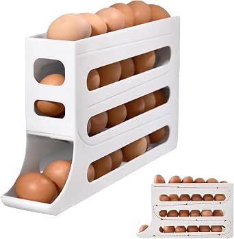 Amazon.com: YNDXOX Egg Roller Bin, Automatic Egg Roller, Space Saving ...
