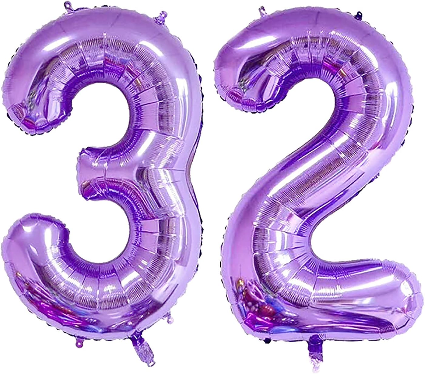 Amazon.com: ESHILP 40 Inch Number Balloon Foil Balloon Number 32 Jumbo ...