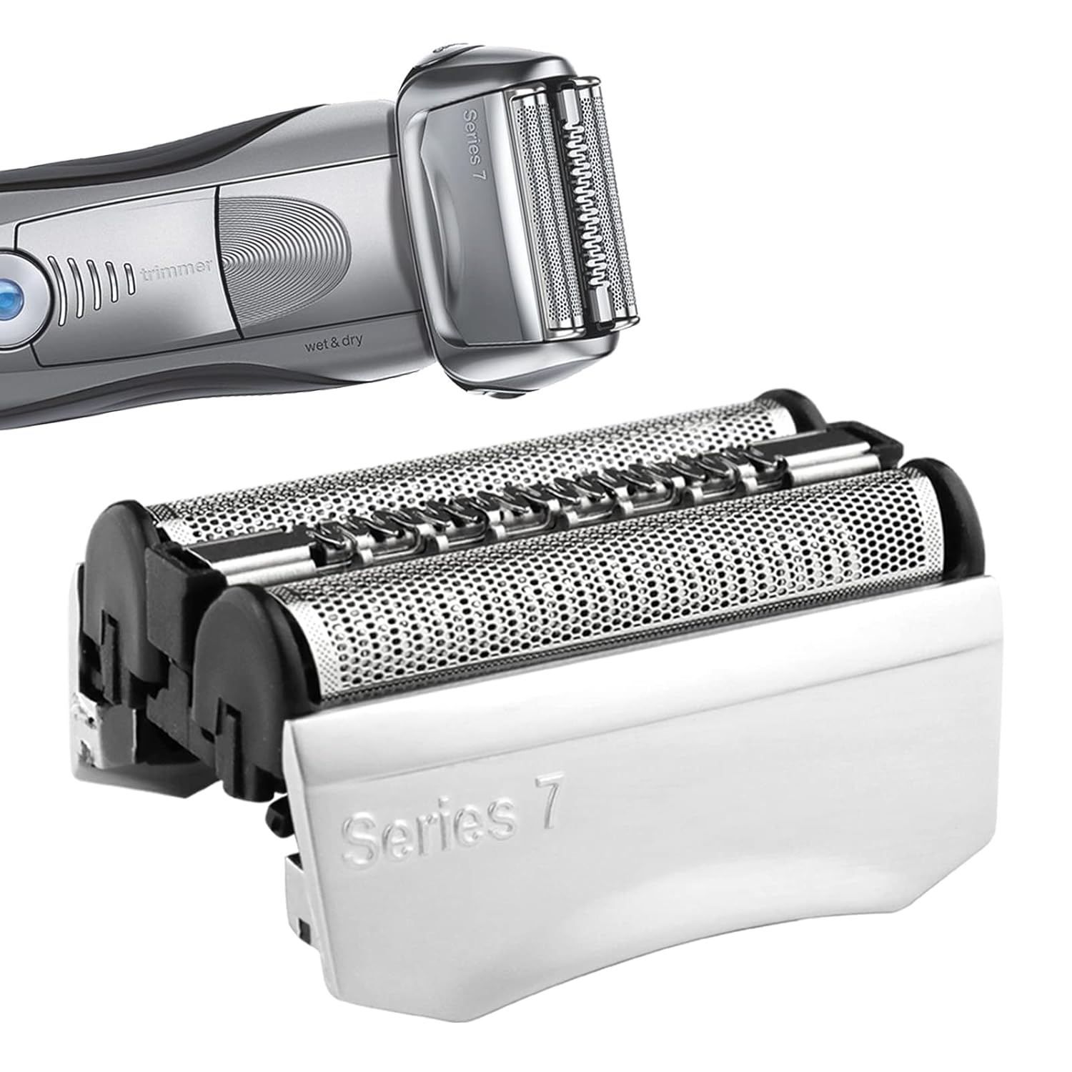 Amazon.com: JEVONG Series 7 Wet and Dry Shaver Replacement Head ...