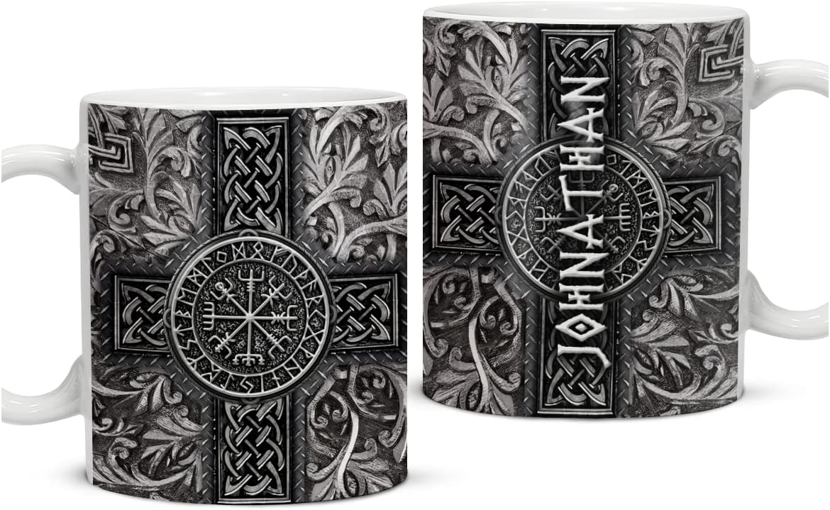 Amazon.com: winorax Personalized Viking Coffee Mug Cup 11oz 15oz ...
