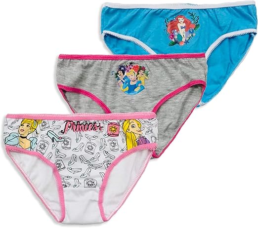Disney Princess 3 French Knickers Underpants Girl Princess Original and ...