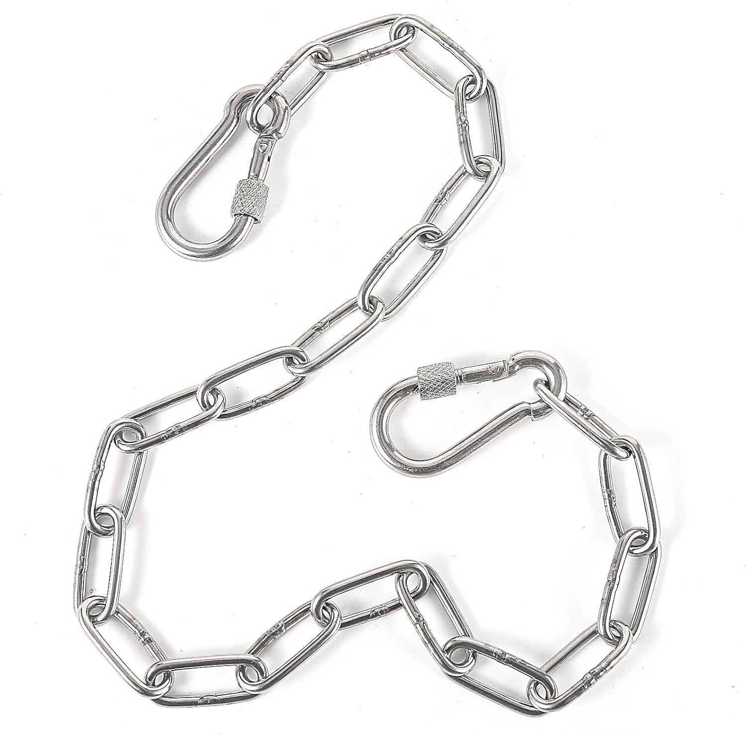 Amazon.com: Heavy Duty Chain Link Gate - Weather-Resistant Stainless ...