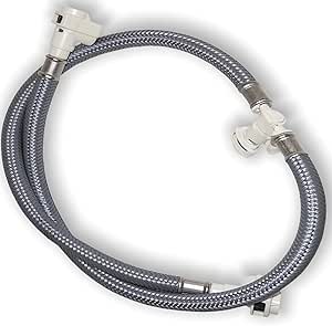Bathroom Sink Faucet Replacement Hose Kit with Duralock Connections ...