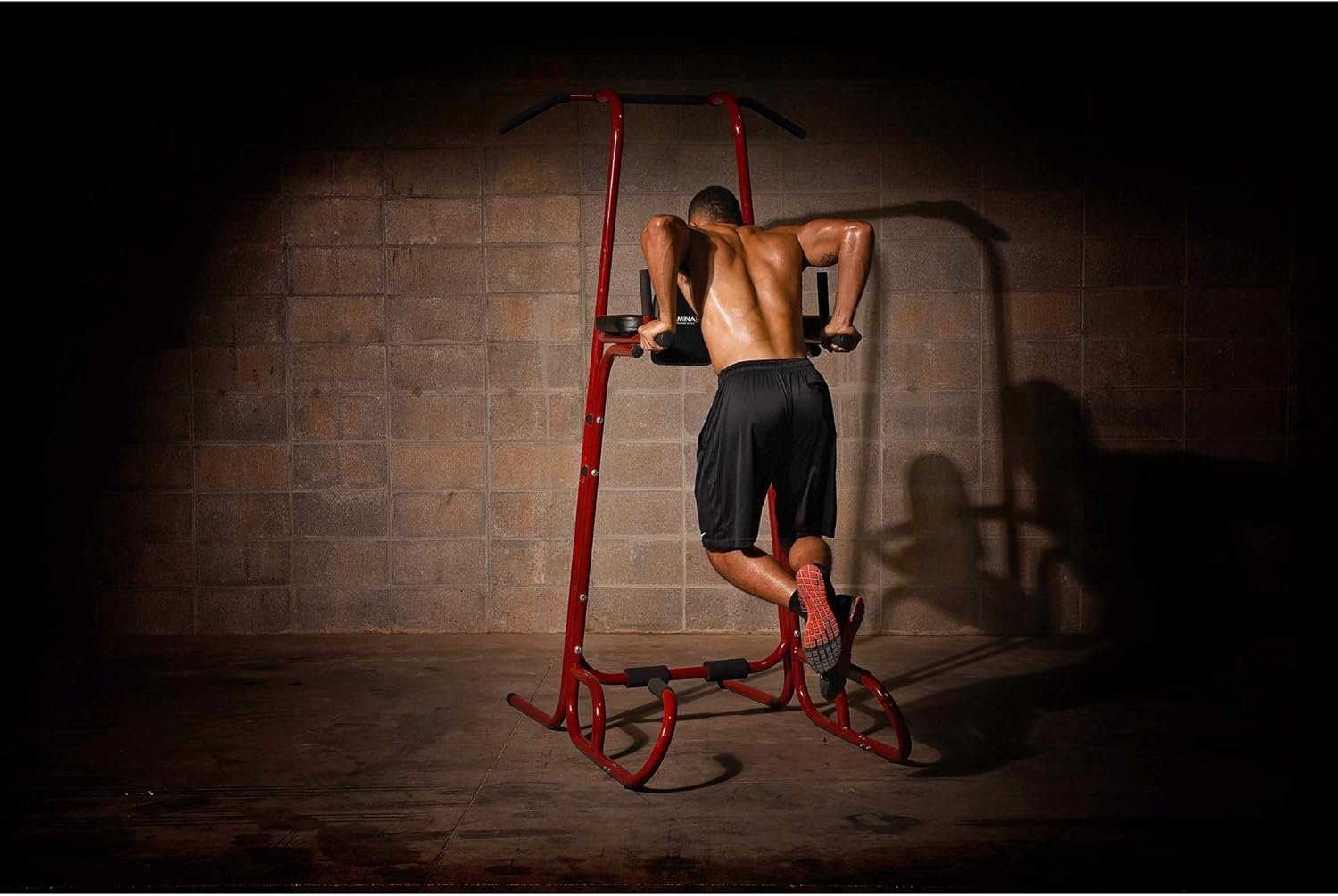 Stamina Power Tower – Dip Bar Pull Up Bar Station with Smart Workout ...