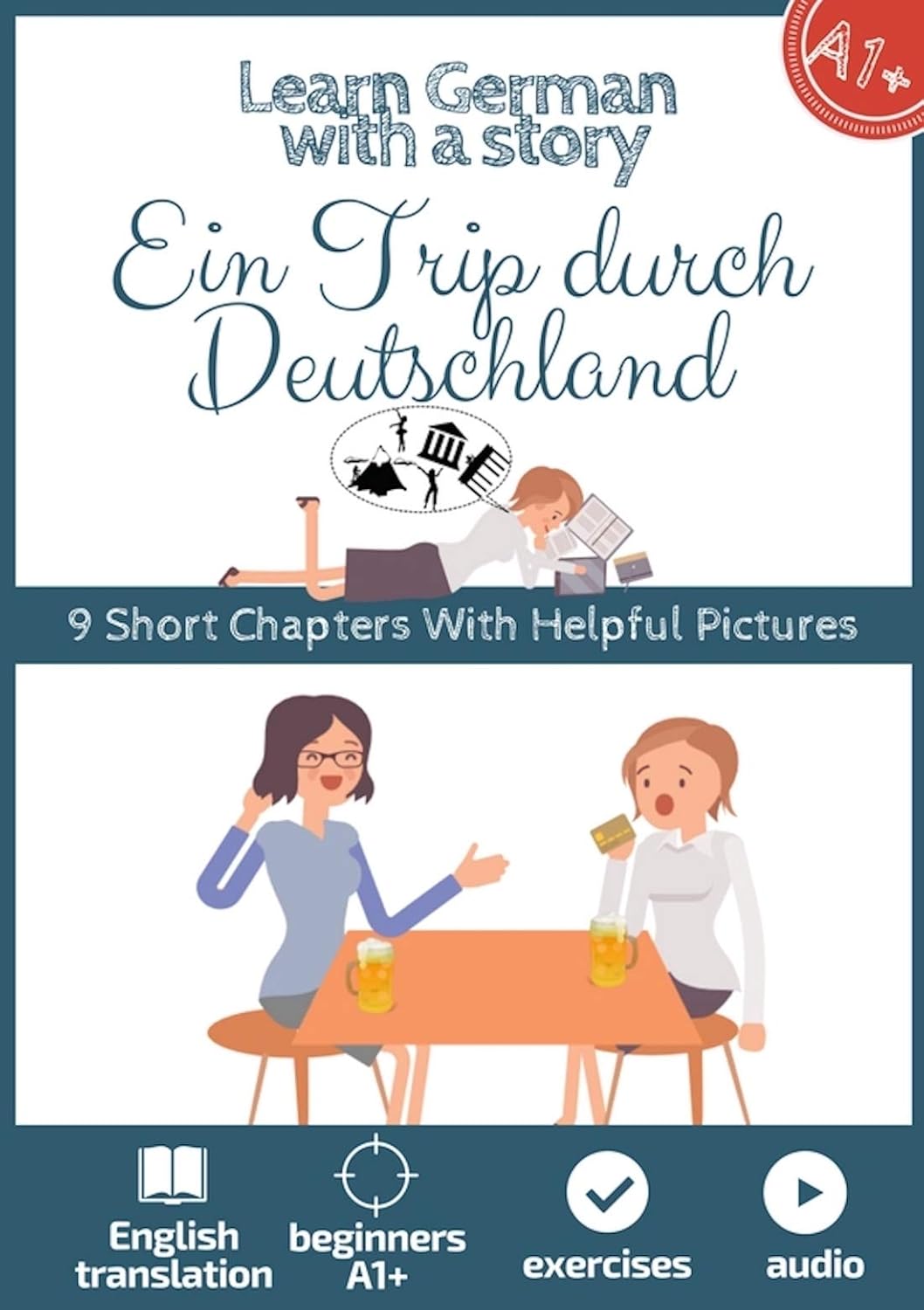 Amazon | Learn German with a story. A1 - for Beginners: Ein Trip durch ...