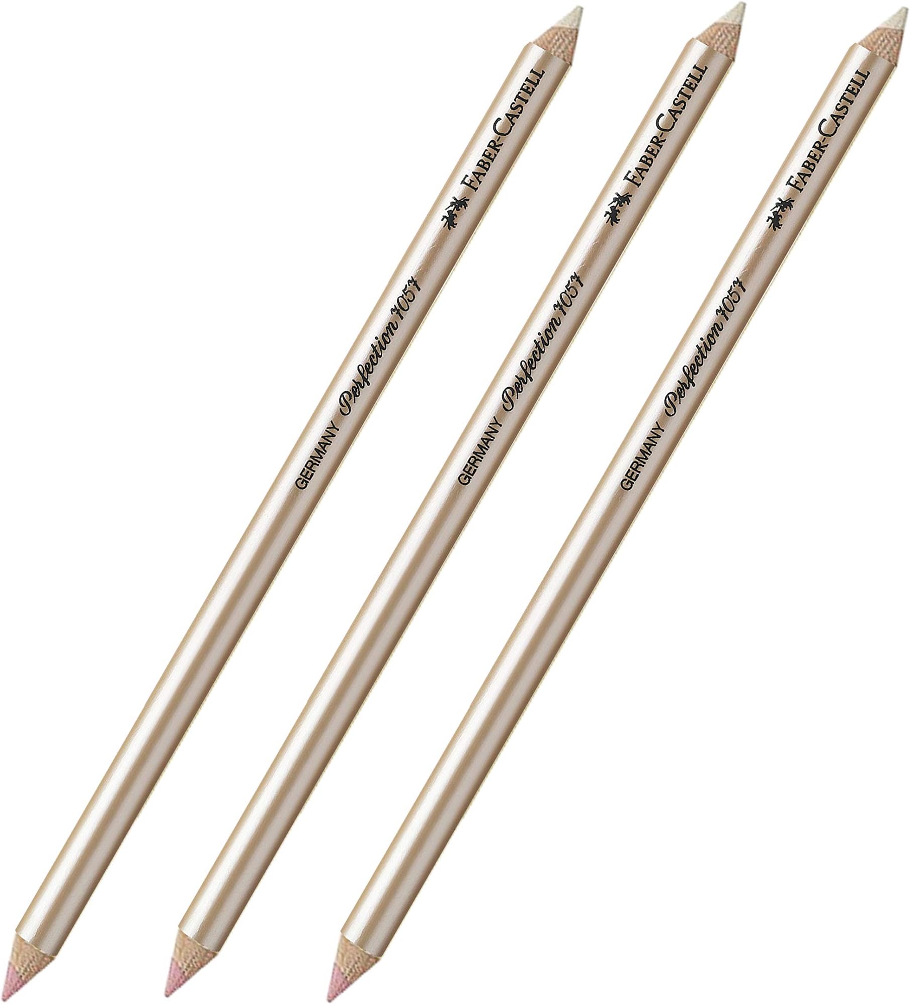 Faber-Castell Radierstift Perfection (3X 7057 | Doppelte Spitze | Weich ...
