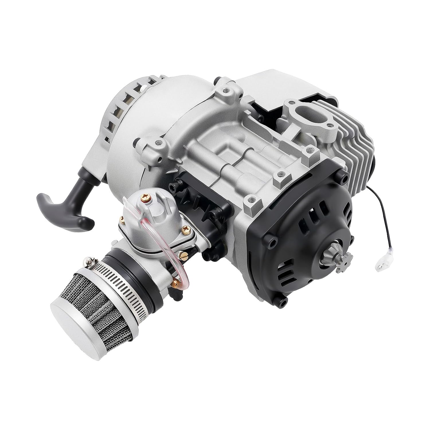 Amazon.com: 49cc Engine 2 Stroke Pocket Bike Engine Motor, Single ...