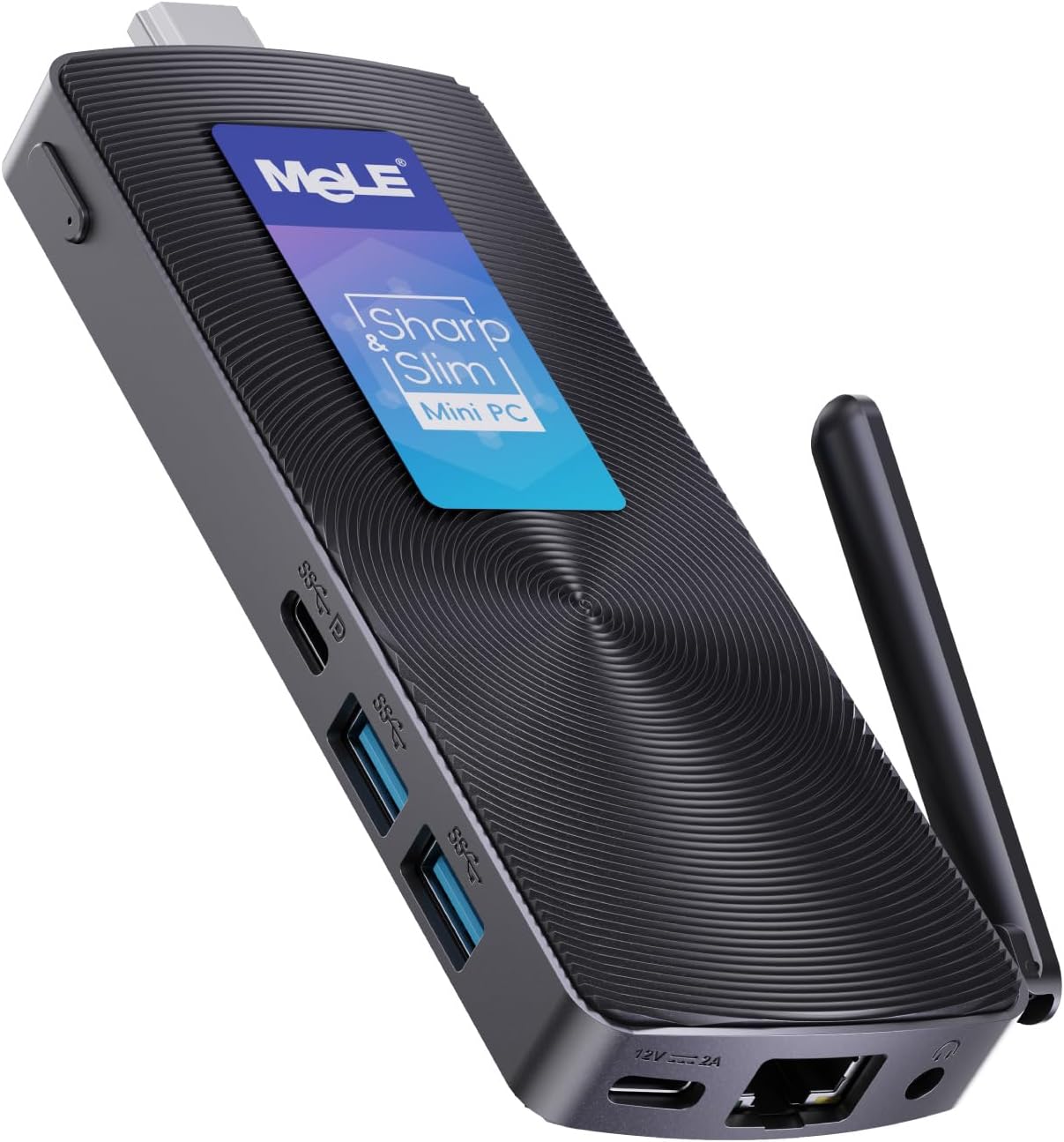 Amazon.com: MeLE Fanless Mini PC Stick PCG02,12th N100 8GB 128GB,Mini ...