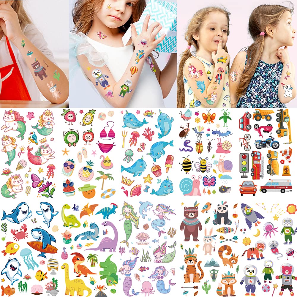 Kid Sticker Tattoos Djeco Kids Temporary Tattoos Dark Side