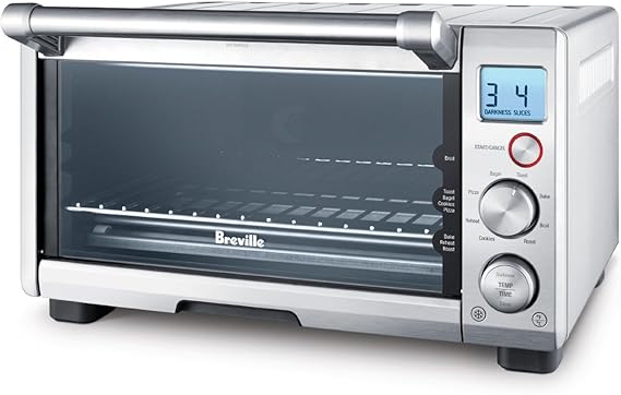 Amazon.com: Breville Compact Smart Toaster Oven, Brushed Stainless ...
