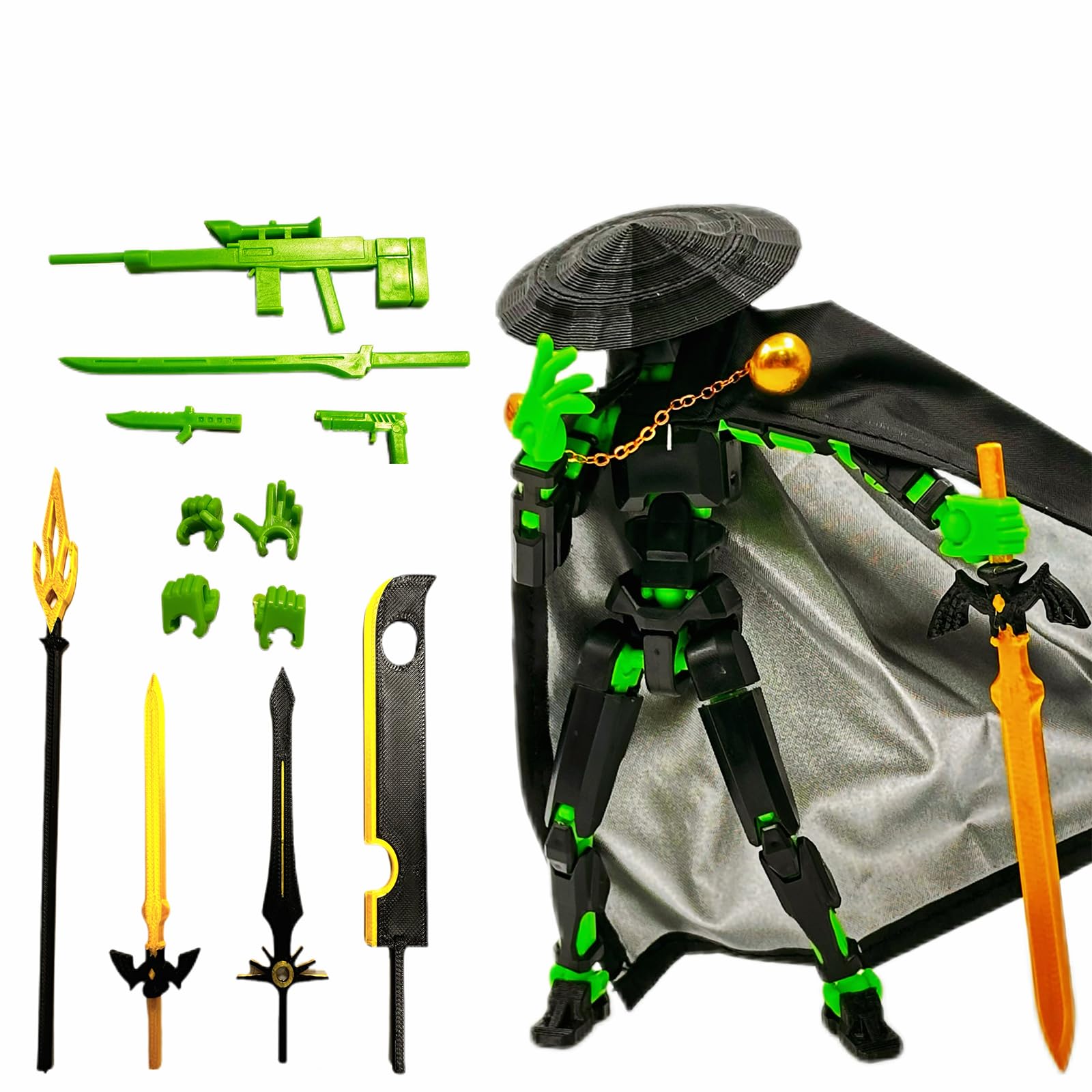 Amazon.com: Assembly Completed Lucky 13 Action Figures, T13 Action ...