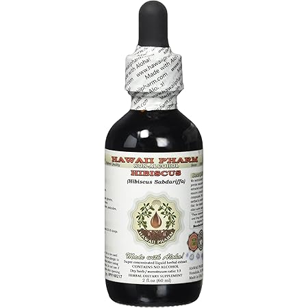 Amazon.com: Hibiscus Alcohol-Free Liquid Extract, Organic Hibiscus ...
