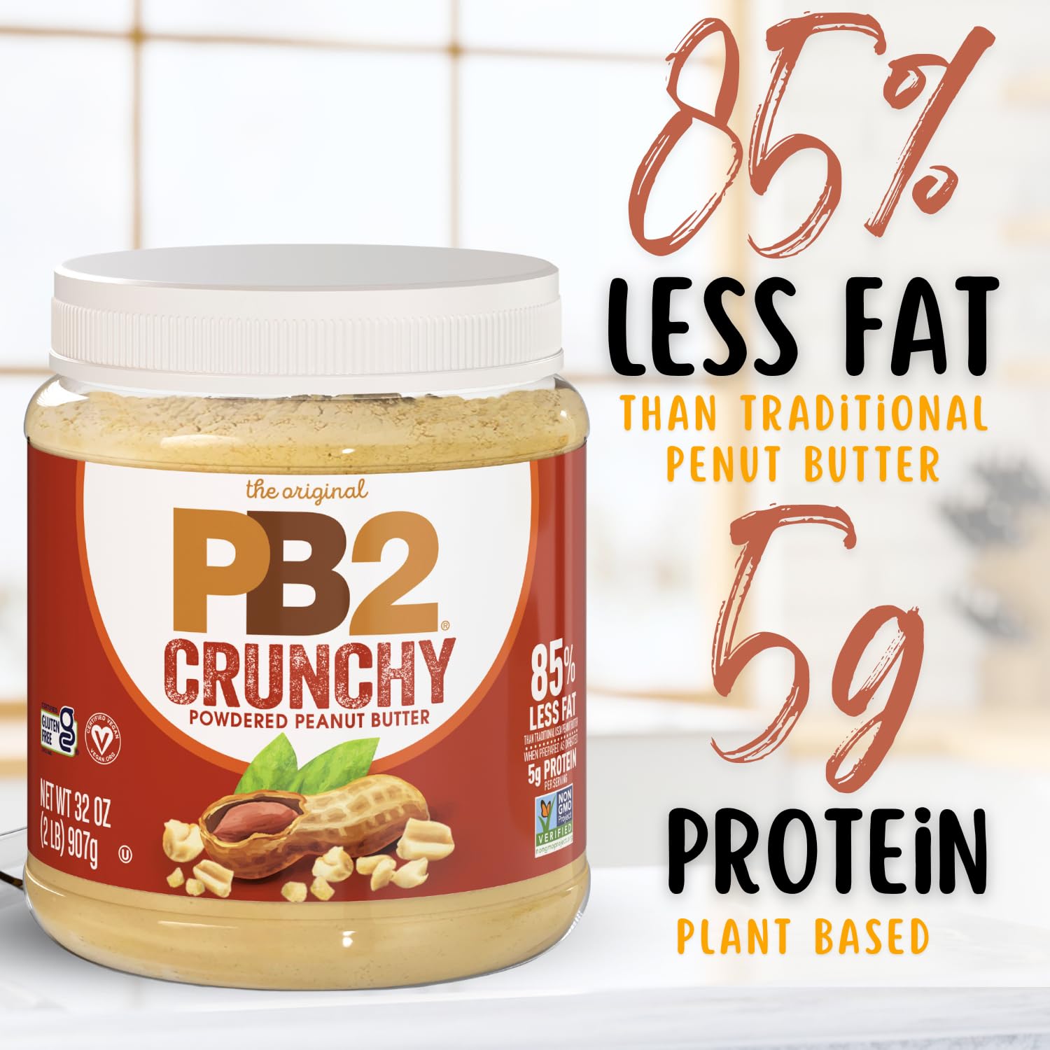 PB2 Original Powdered Peanut Butter - High-Protein, Nepal | Ubuy