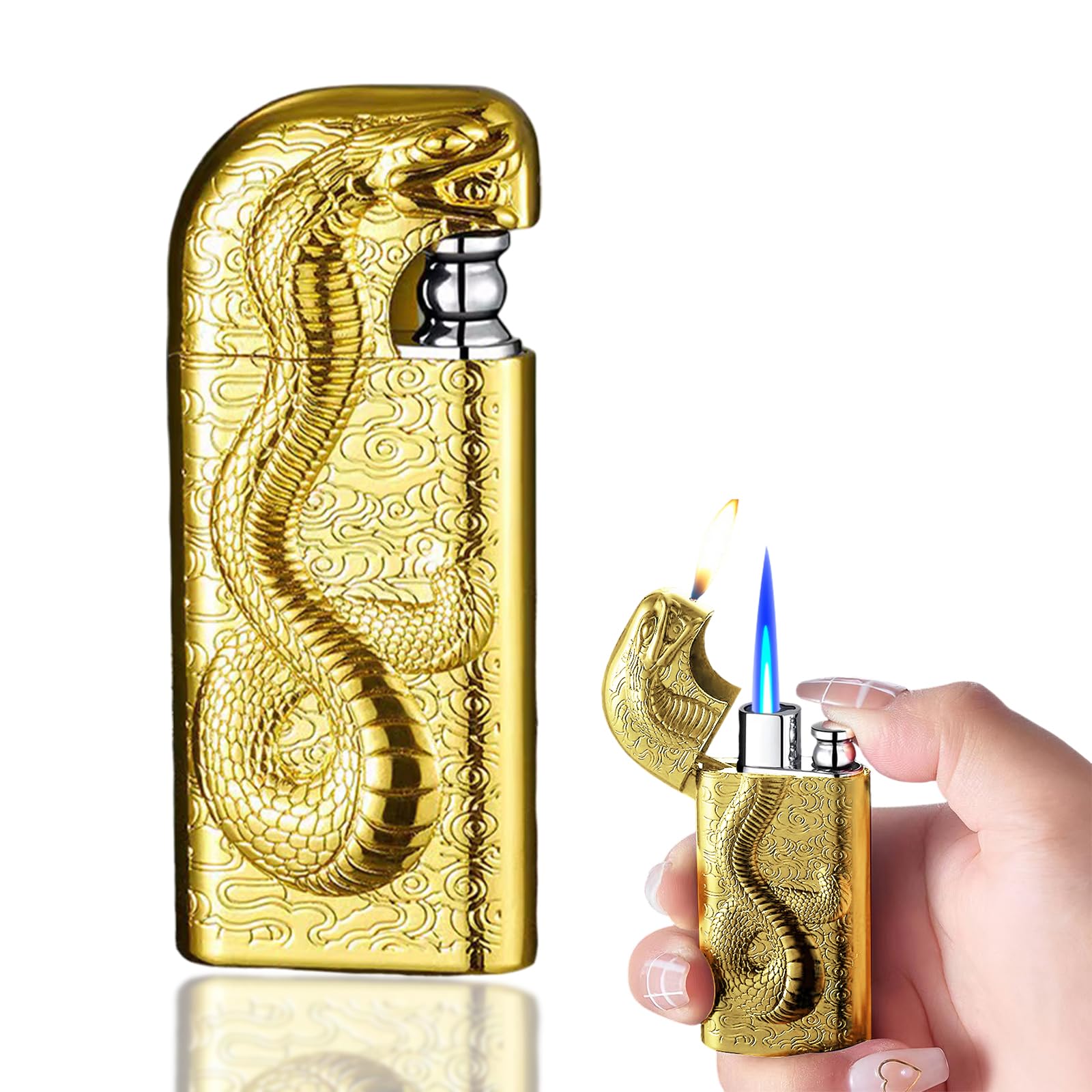 Amazon.com: SMTSEC Torch Lighter, Lighters for Men, Windproof Lighter ...