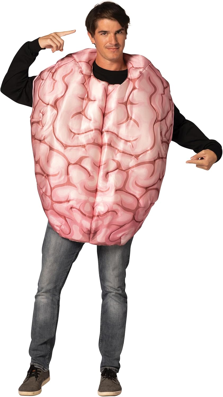 Amazon.com: Rasta Imposta Brain Halloween Costume, Women and Men, Adult ...