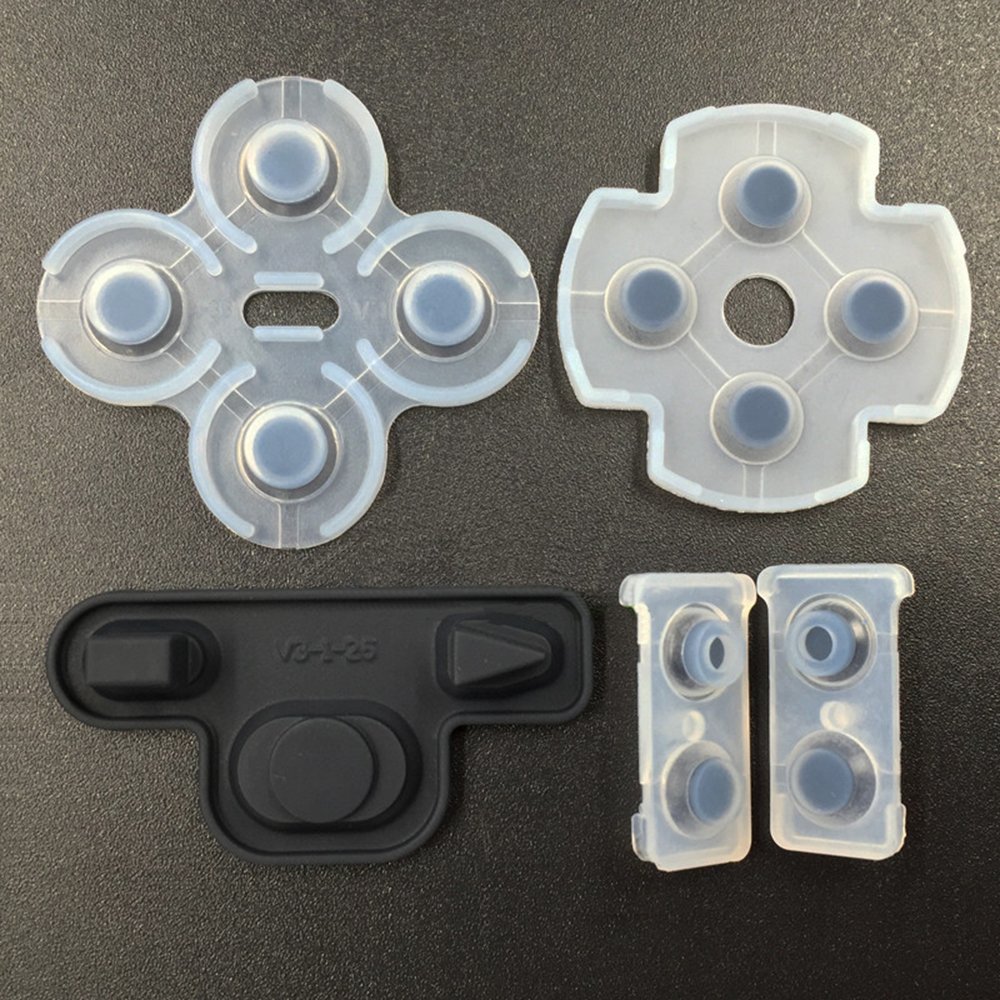 Amazon.com: Silicone Conductive Rubber Pads for PS3 Controller Buttons ...