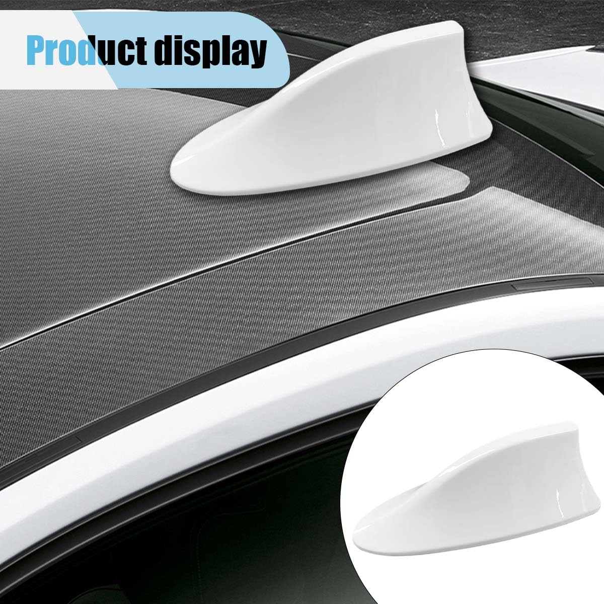 Snapklik.com : Car Shark Fin Antenna Cover, Plastic Automotive Signal ...
