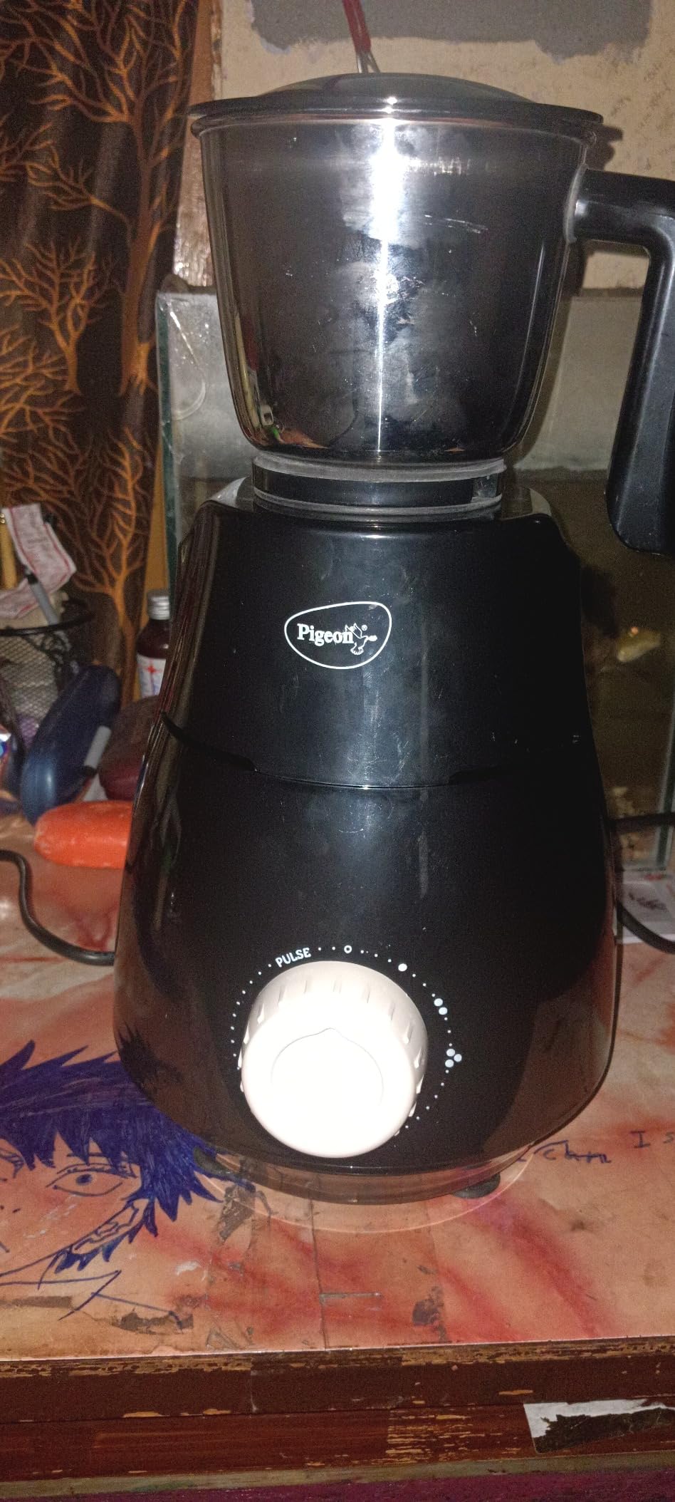 Buy Pigeon by Stovekraft VIN Mixer Grinder Machine for Kitchen | 750 ...