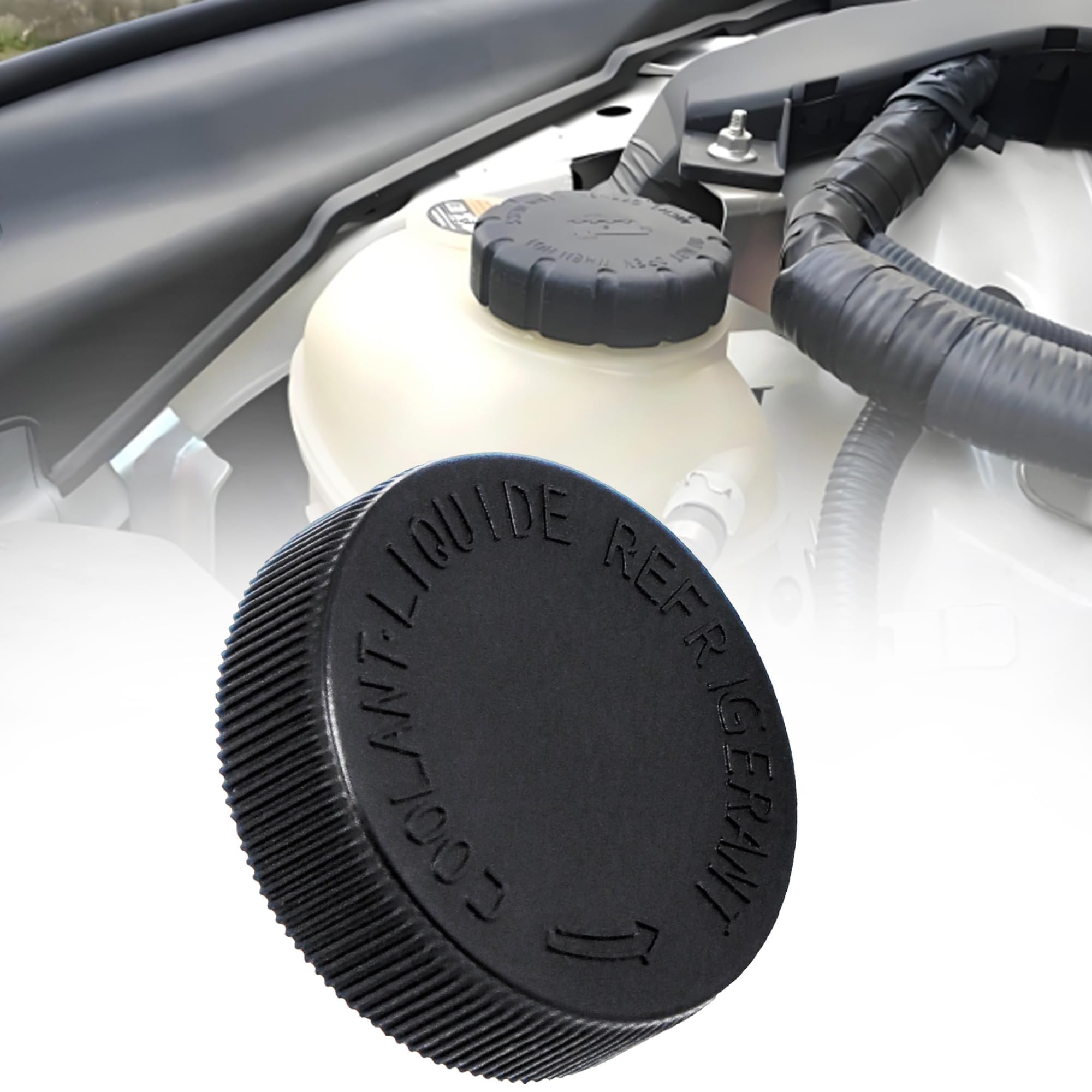 Amazon.com: Shtuomoland Black Engine Coolant Overflow Reservoir Tank ...