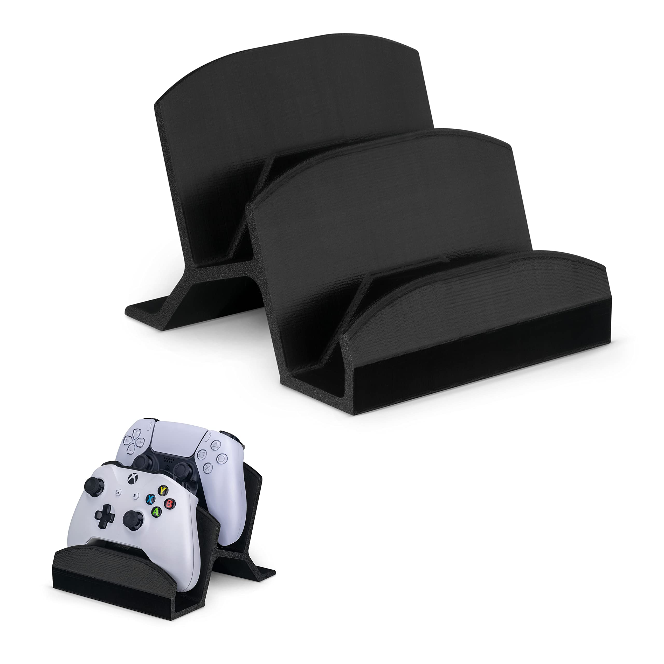 Amazon.com: BRAINWAVZ Dual Game Controller Holder Desktop Stand - for ...