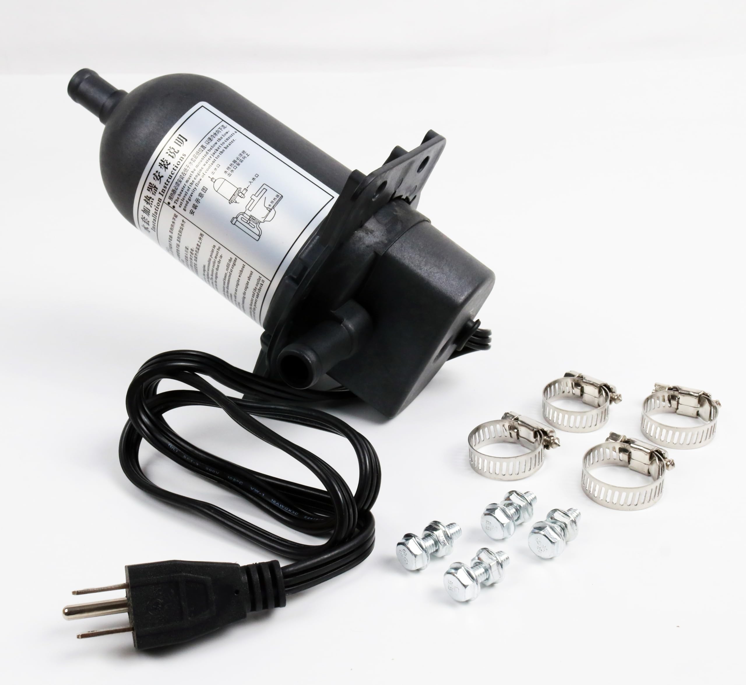 Heater For Truck JEENDA Engine Block Heater 1500W 120V - Coolant Pre ...