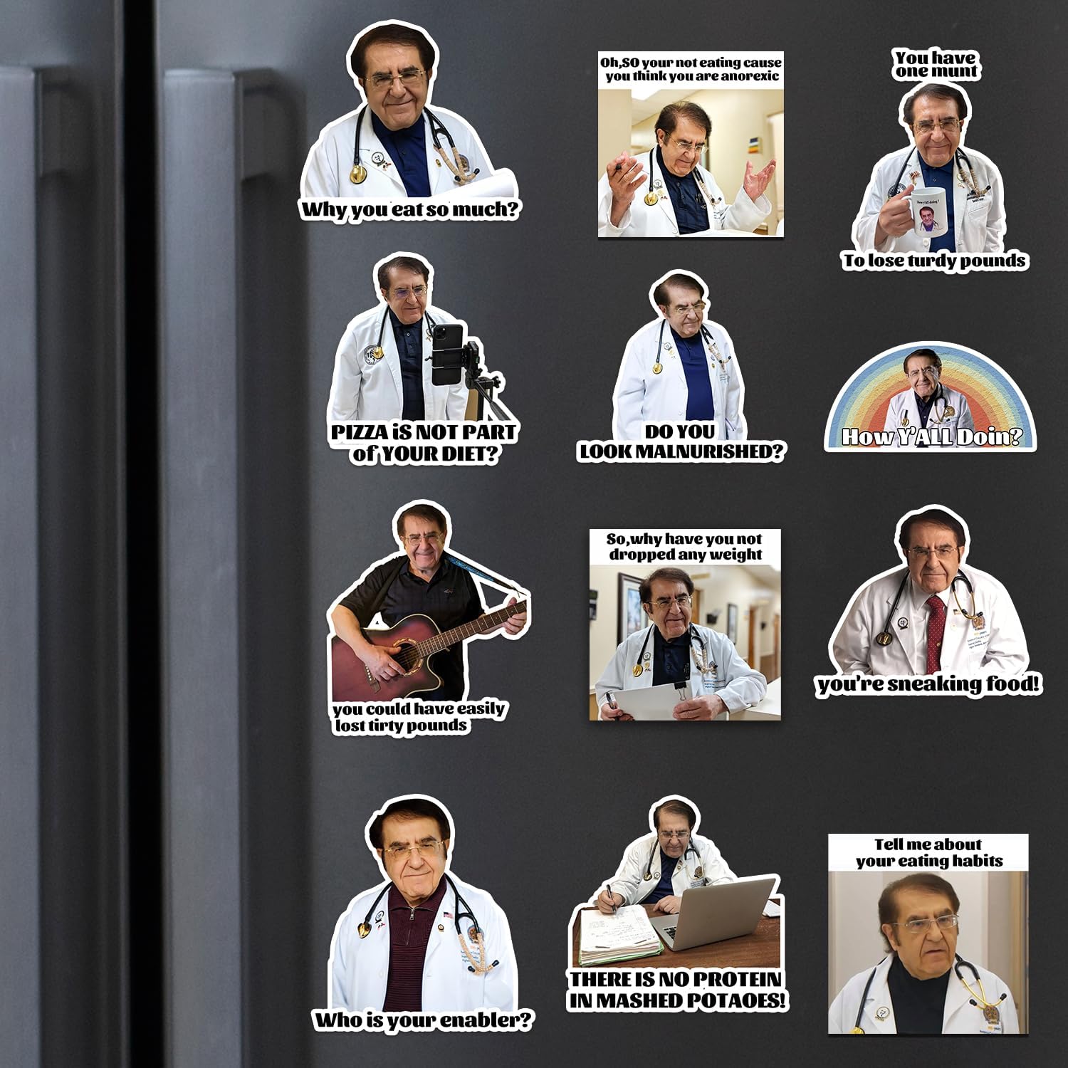Amazon.com: Dr Now Magnets, Funny Dr. Now Fridge Magnet, Fun Cute Cool ...