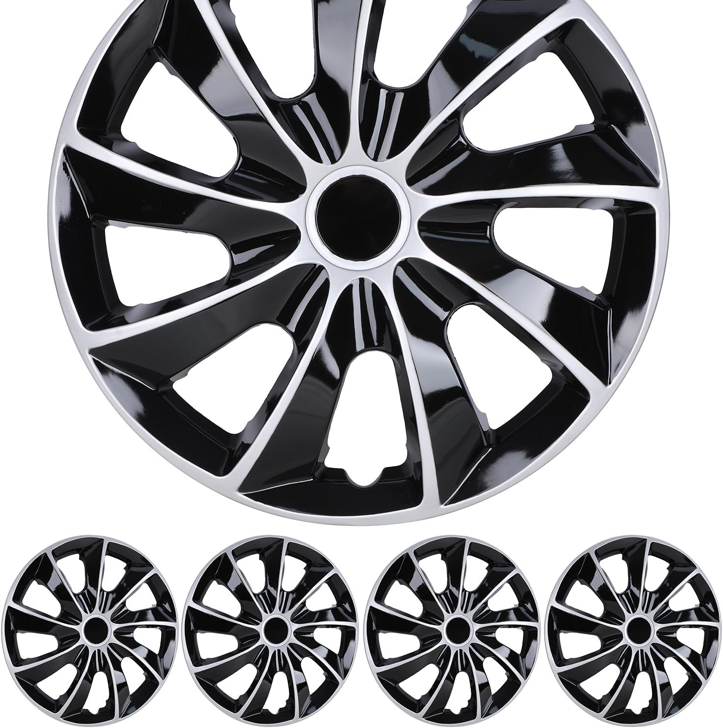 NIXON OFFROAD 15 Inch Hubcaps [Only Fit Iron Hub] Universal Wheel Rim ...