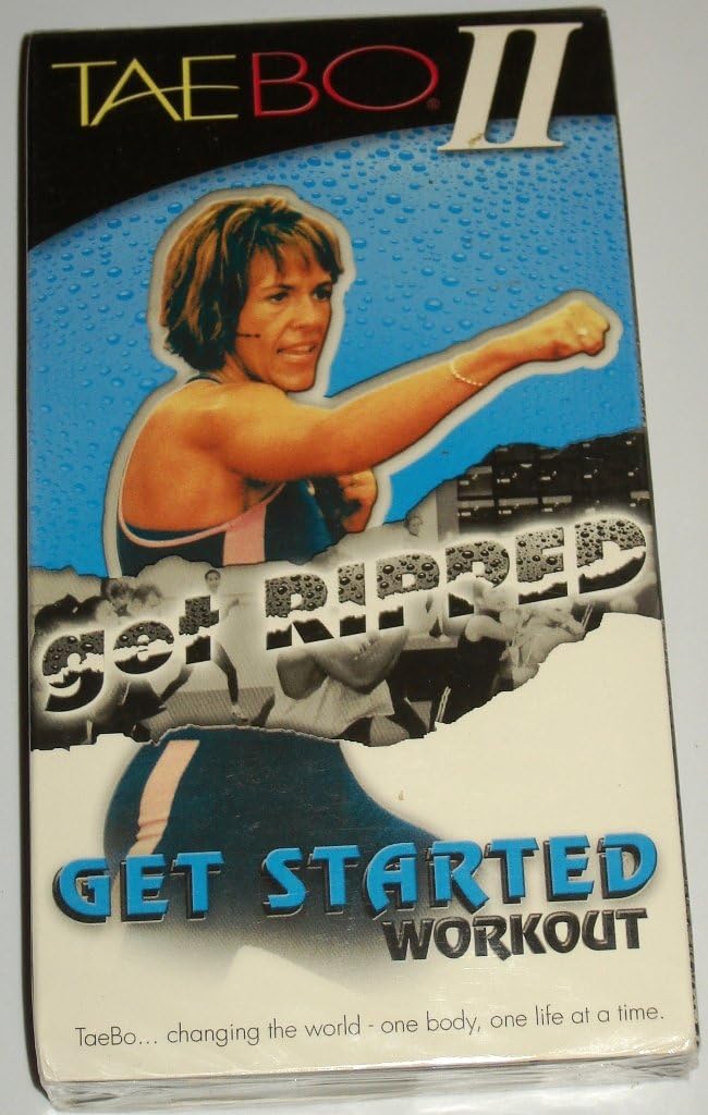 Amazon.com: Taebo II Get Ripped Get Started Workout VHS Video : Movies & TV