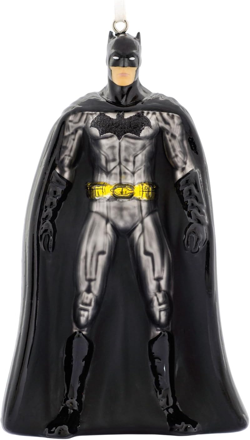 Amazon.com: Hallmark Premium Batman Christmas Ornament : Home & Kitchen
