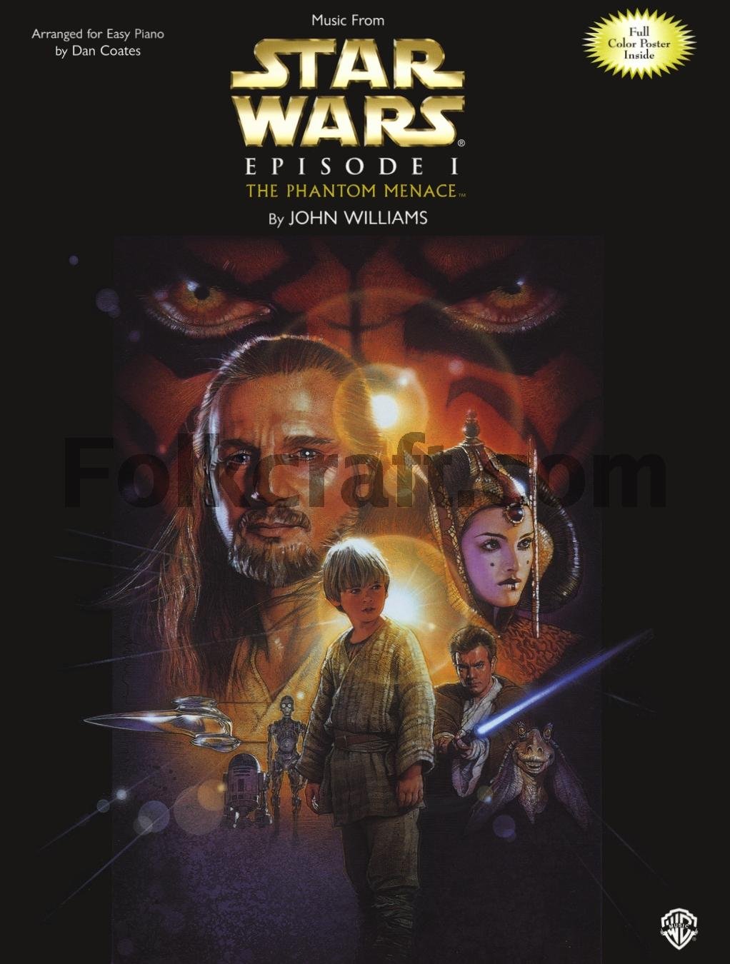 Amazon | Star Wars - Episode I the Phantom Menace: Easy Piano ...
