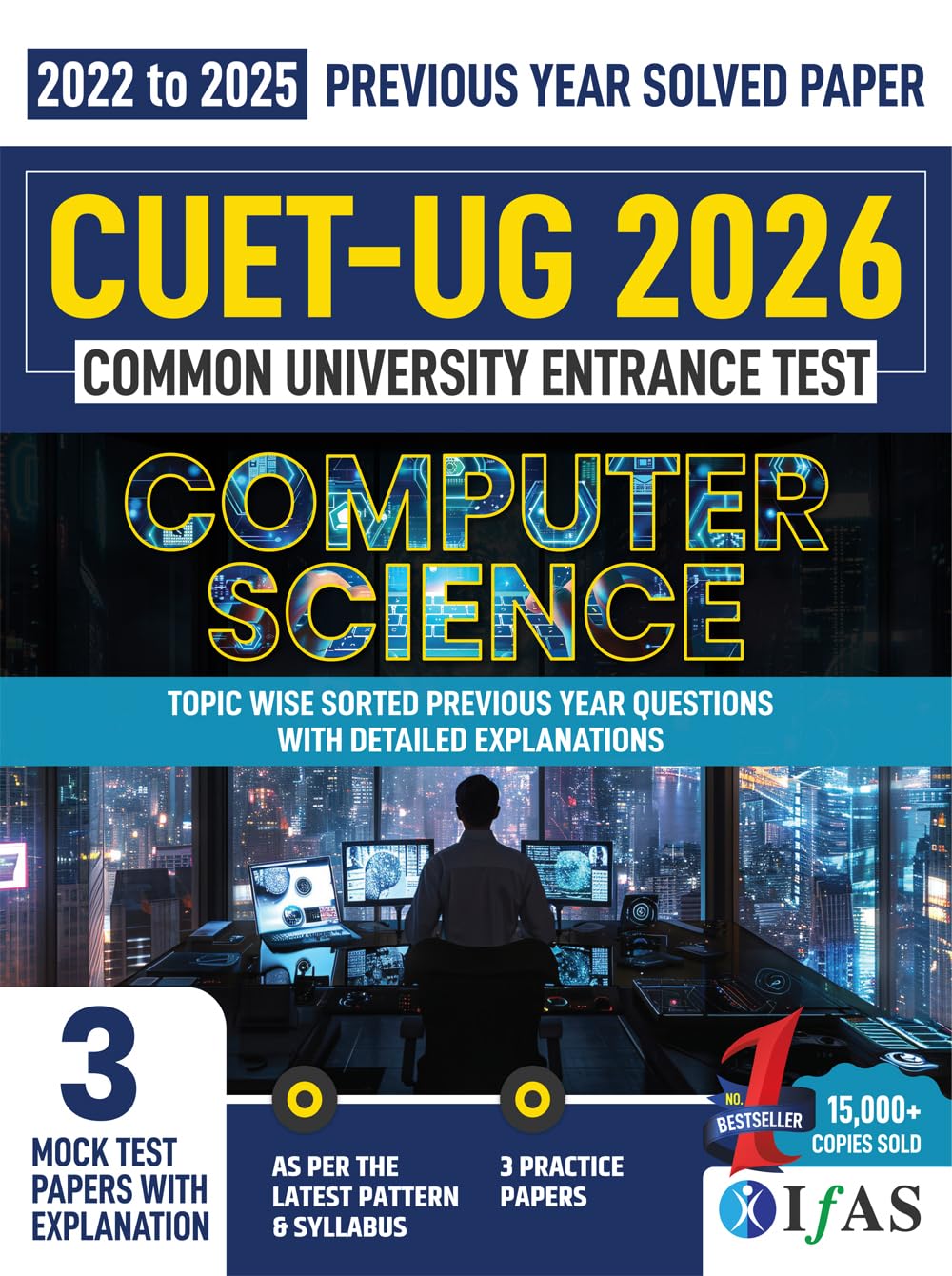 CUET UG Computer Science Book 2026 | Previous Year Solved Papers (2022 ...