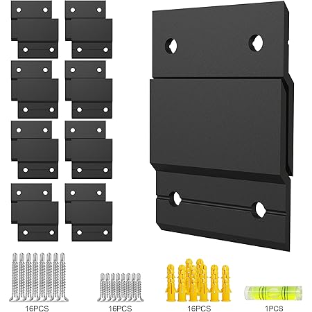 2'' French Cleat Picture Hanger, Heavy Duty Aluminum Z Clips with ...